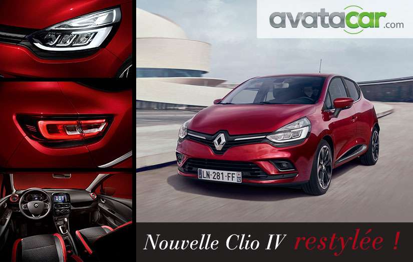 Zoom sur la nouvelle Clio IV restylée